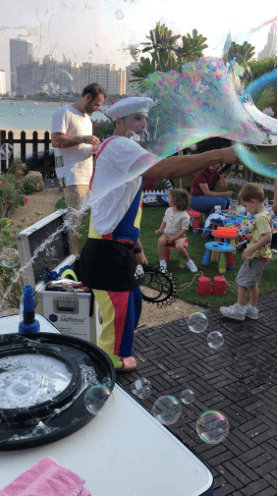 Comedy Bubble show - JAM Entertainers